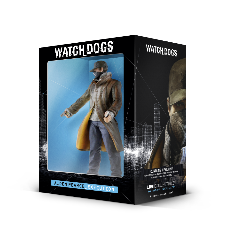 Ubisoft presenta la statuina dedicata ad Aiden Pearce, il protagonista ...