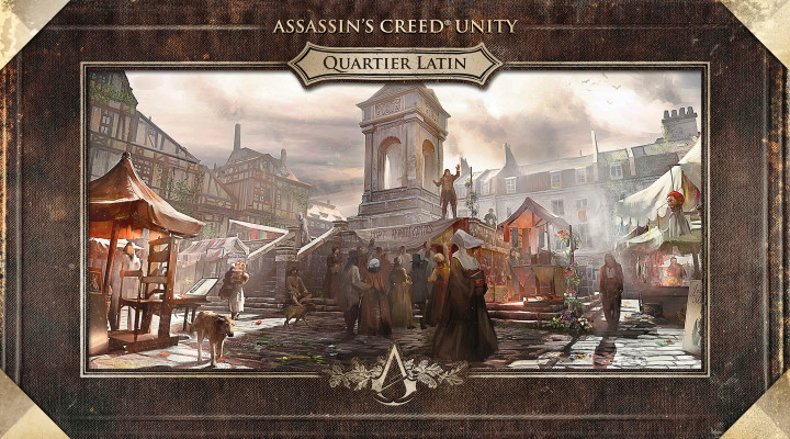 Assassin's Creed Unity, la mappa della città ed alcune ambientazioni in ...